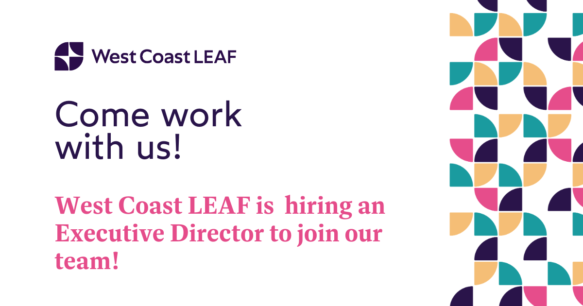 Executive Director - West Coast LEAF
